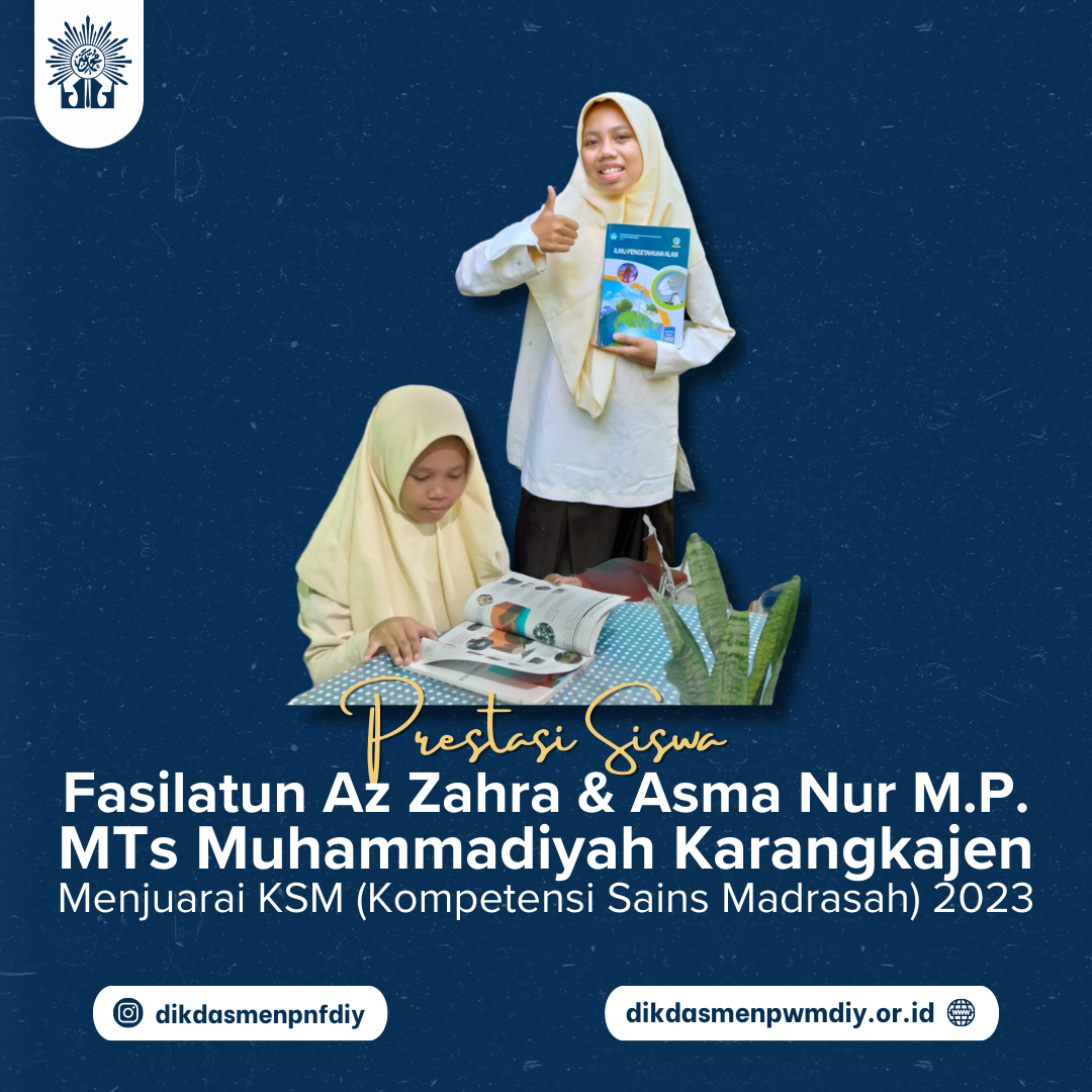 Raih Juara pada KSM 2023, Dua Siswa MTs Muhakarta Siap Ikuti KSM ...