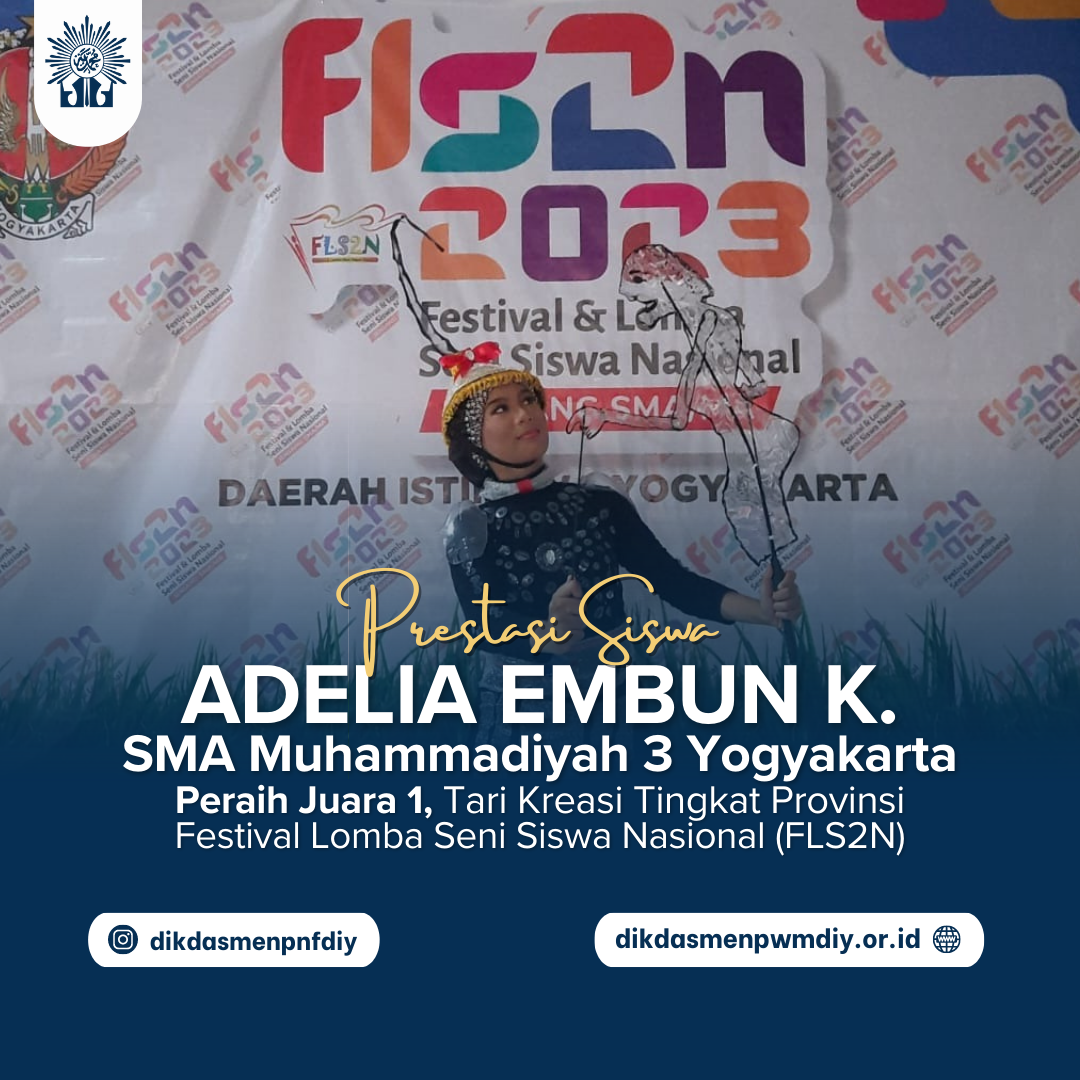 Tampilkan Tari Ngiguh Uwuh, Siswi SMA MUGA Wakili DIY ke FLS2N Nasional – dikdasmenpnfdiy