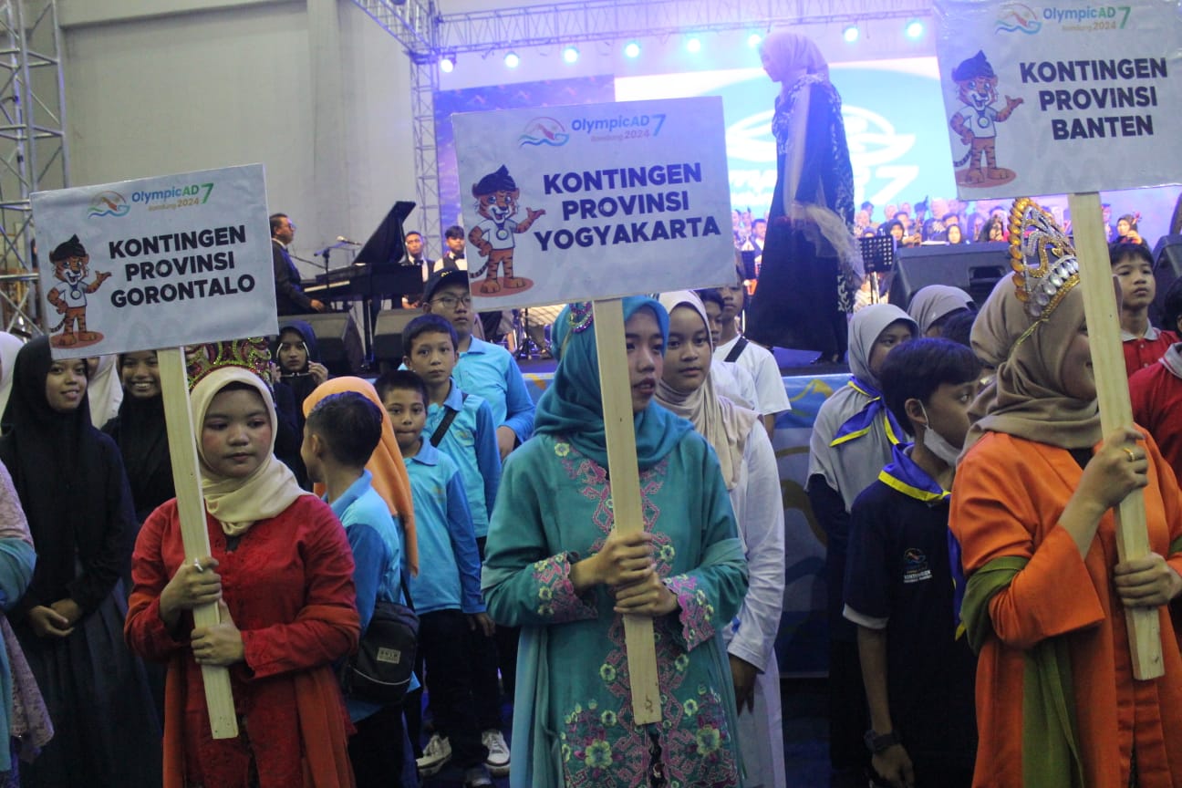Runner-Up OlympicAD 7, Kafilah DIY Bawa Pulang 192 Medali